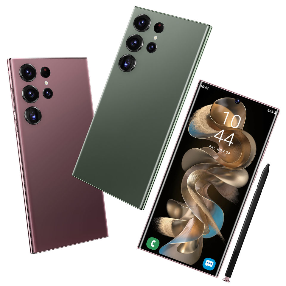 2025 S24 Ultra 5G Mobile Phone 7.3 Inch HD Screen MTK Processor ...