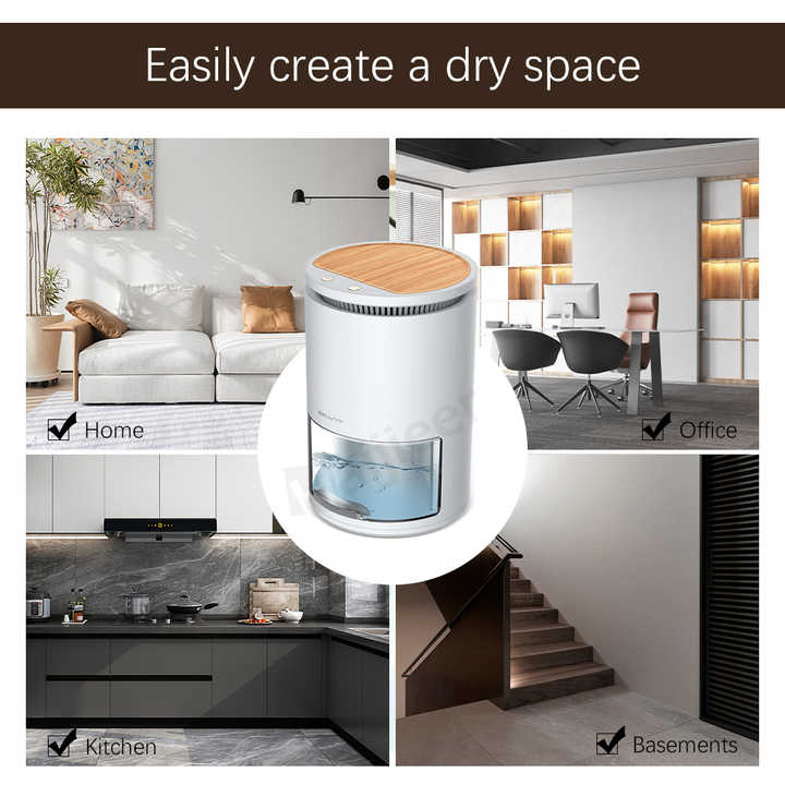 Easy Home Portable Mini Peltier Dehumidifier Air Freshening Humidity ...