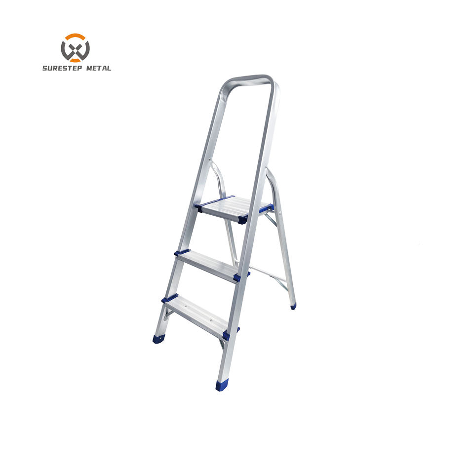 150kg Load Capacity Easy Store Aluminum Folding Step Ladder for ...