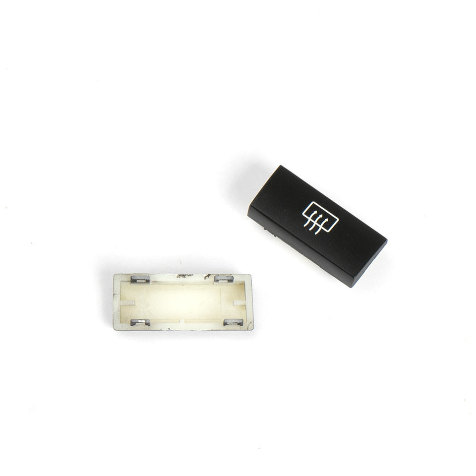 12 Buttons Dashboard Air Conditioner AC Button Heater Switch Cover ...