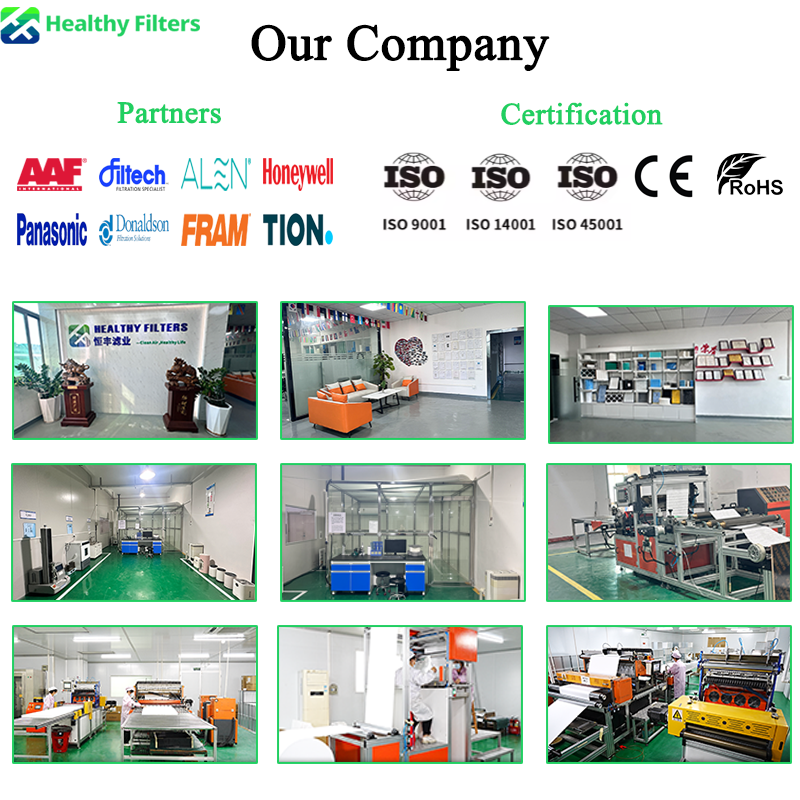 Bag Medium Synthetic Fiber Filter Air F6 F7 F8 F9 Filter Fiberglass ...