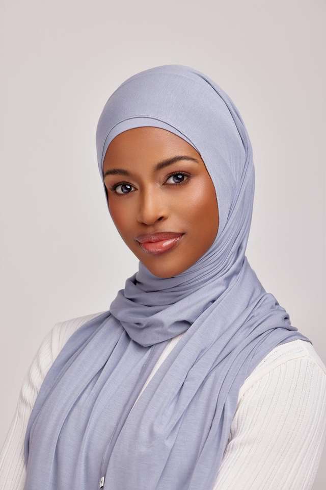 Solid-color Chiffon & Jersey Scarves Headscarves Headbands Hijabs for ...