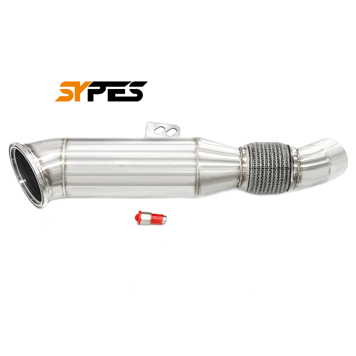 Car Exhaust Pipe for bmw Downpipe 3.0T M140i F20 F21 M240i F22 340i F30 ...