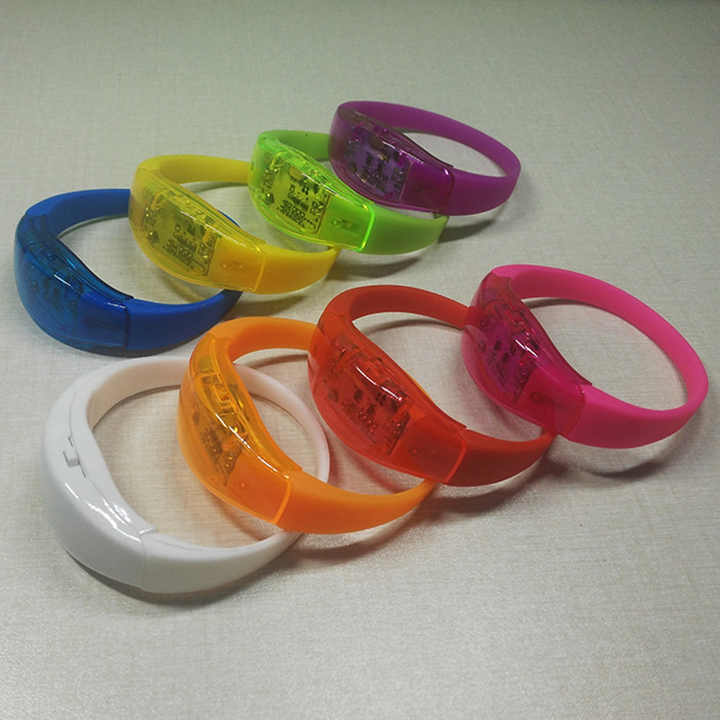 Glowed in the Dark Bracelet - Sound Control LED Bangle