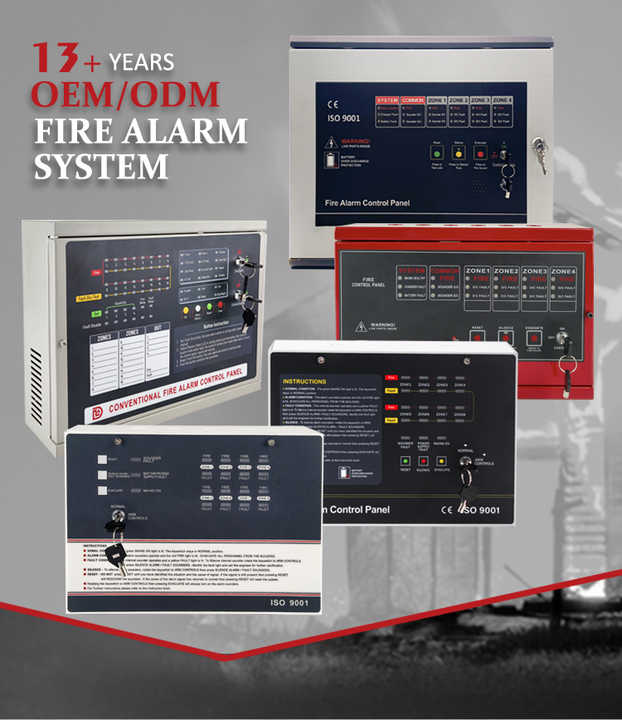Fire Detection and Alarm System - Conventional Panels