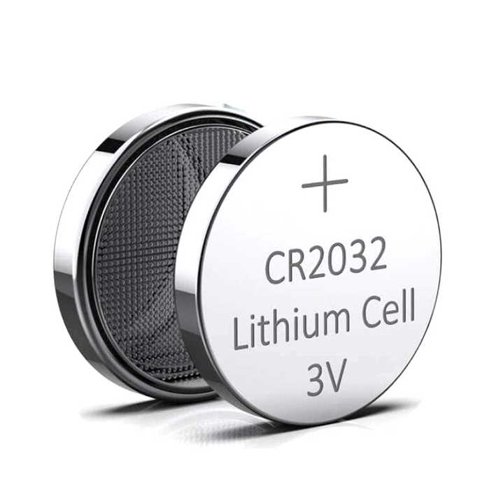 3V CR2032 Lithium Button Cell Battery - 5pcs Blister Pack