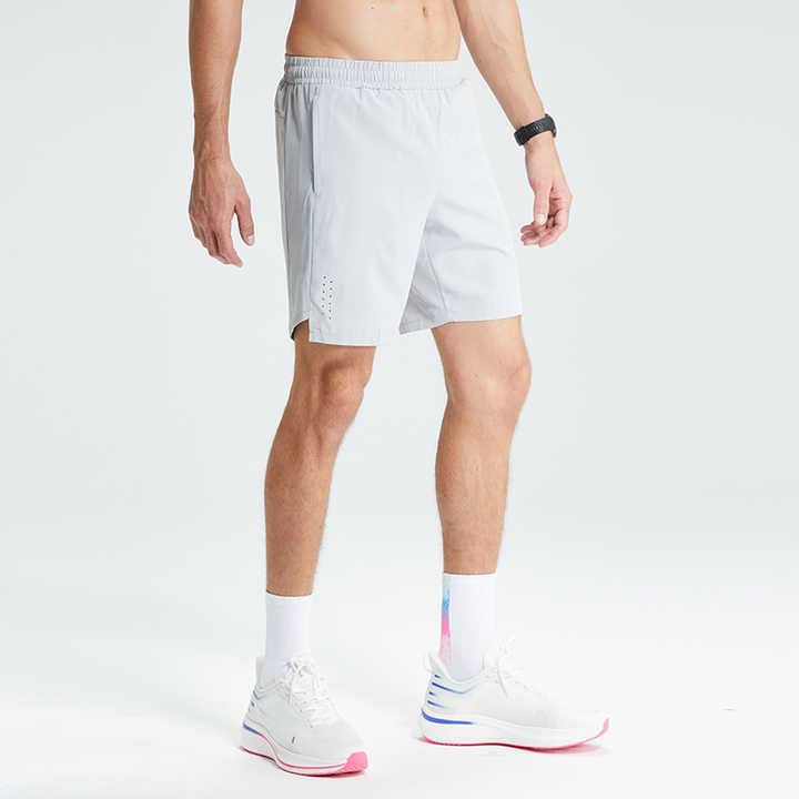 Custom Breathable Push up Shorts Solid Color Mesh Workout Shorts Men ...