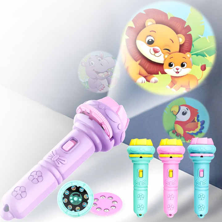 Flashlight Projector for Kids - Educational Toy Gift