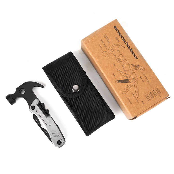 16 in 1 Adjustable Wrench Multitool Hammer Survival Multi Tools Pliers ...