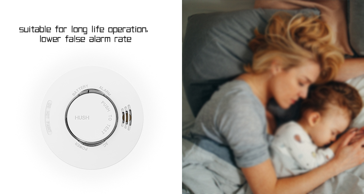 TSS890A-HIR New Wired Smoke 230v Photoelectric Detector with wireless ...