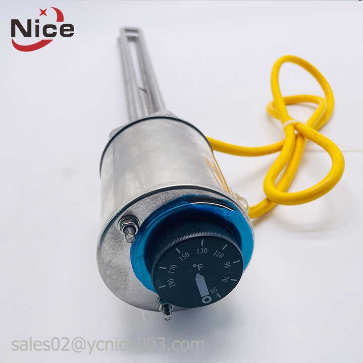 3kw Electric Water tank Immersion Tubular Heater with Thermostat ...