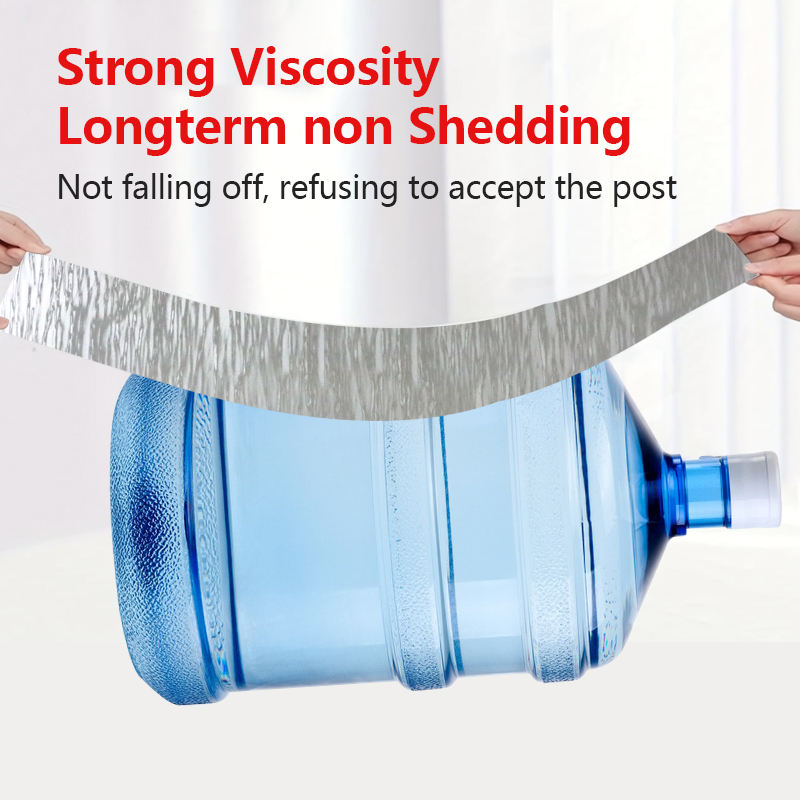 Brushed Sliver Peel and Stick 3D Wall Self Adhesive Decor Sticker for ...