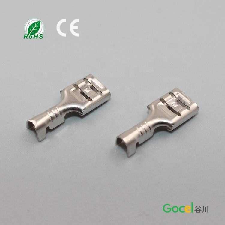 DJ622-D6.3B Brass Terminal - Reliable Wire Faston Solution