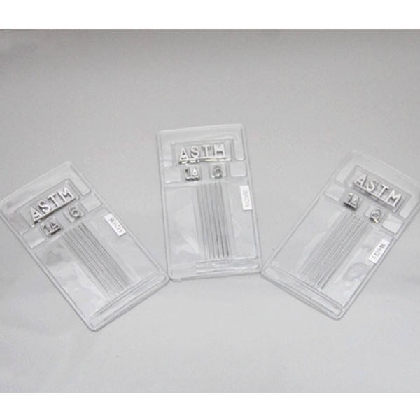 Penetrometra IQI - Indicadores de qualidade de imagem NDT industrial