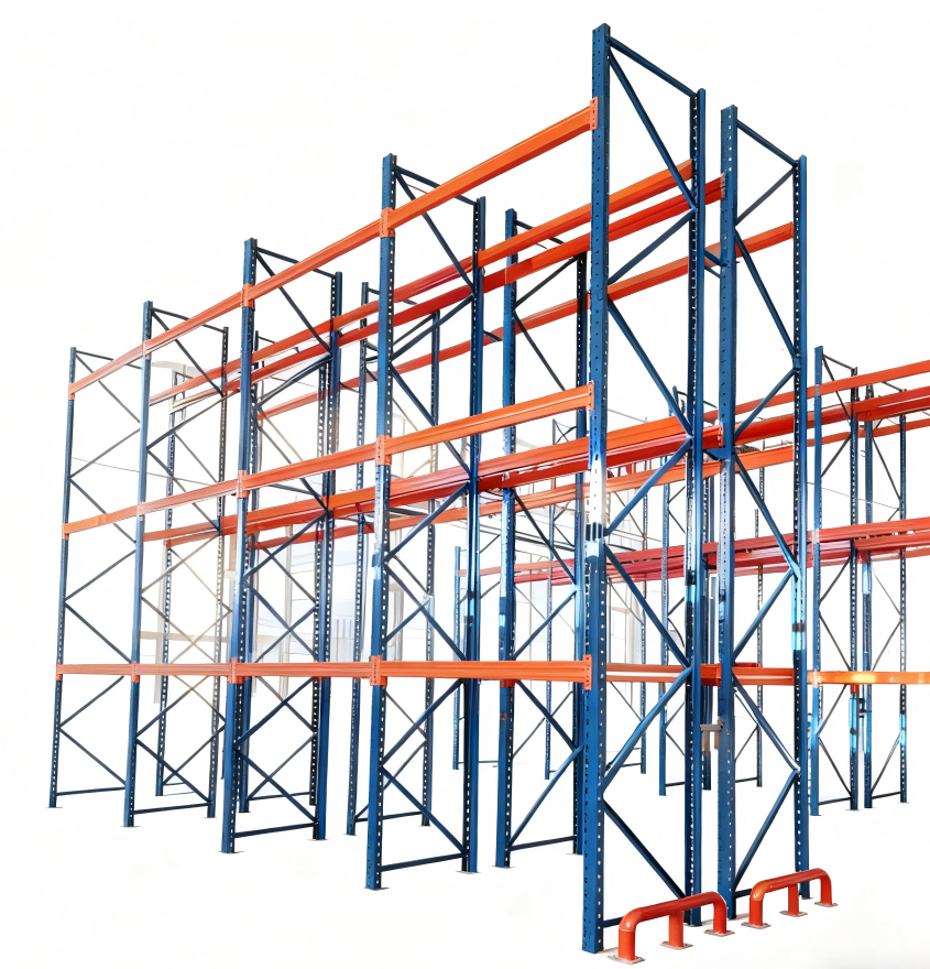 Metal Factory Warehouse Storage Racking Adjustable Industrial Shelves ...