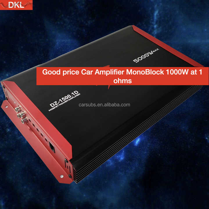Car SPL Subwoofers Speakers Amplifier RMS 1000W Mono Bass
