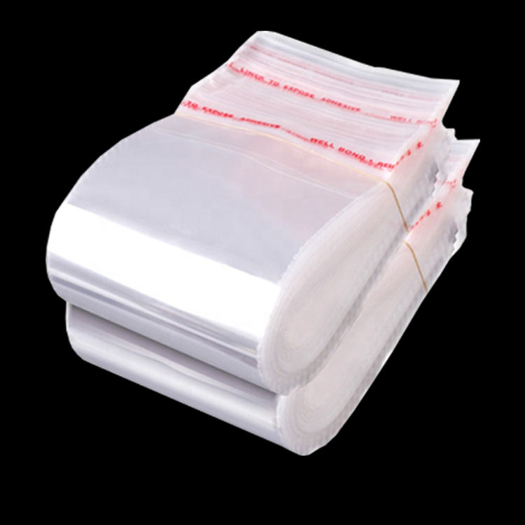 Custom Transparent Polybag Packaging Clear Opp Self Adhesive Plastic ...