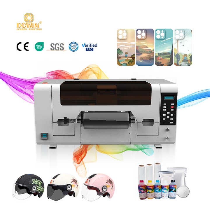 Doyan A3 Transfer Roll UV DTF with I3200-U1 300MM Laminator Economical Inkjet Printers Heads ...