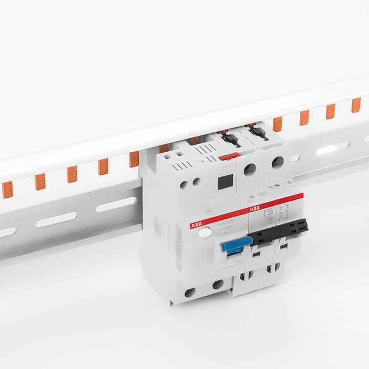 Copper Busbar 80A 1P Mcb Copper Busbar Connector Pan Assembly Tmy ...