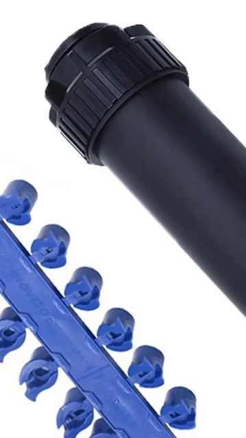 12-inch PP Pop-up Sprinkler with 5.0-7.5m Spray Radius for Garden ...