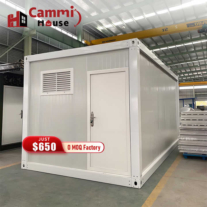 Cammi House Eco Friendly Steel Sandwich Panel Flat Pack Folding ...