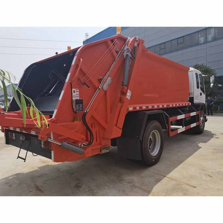 ISUZU 12-Cubic Meter Compaction Garbage Truck High-Capacity Waste ...