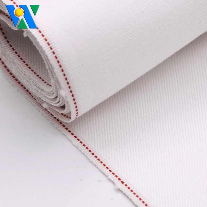 13oz White Selvedge Denim 100% Cotton Raw Denim Fabric for Jean Twill ...