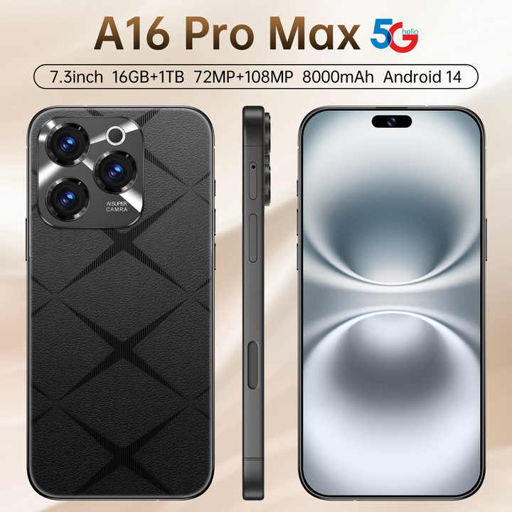 A16 PRO MAX 5G Dual Sim Smartphone Octa Core CPU 108MP Rear Camera ...