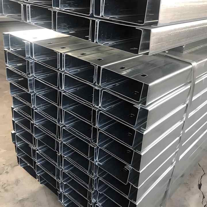 41mm Metal Framing C Channel Steel Support Systems DIN Standard ...