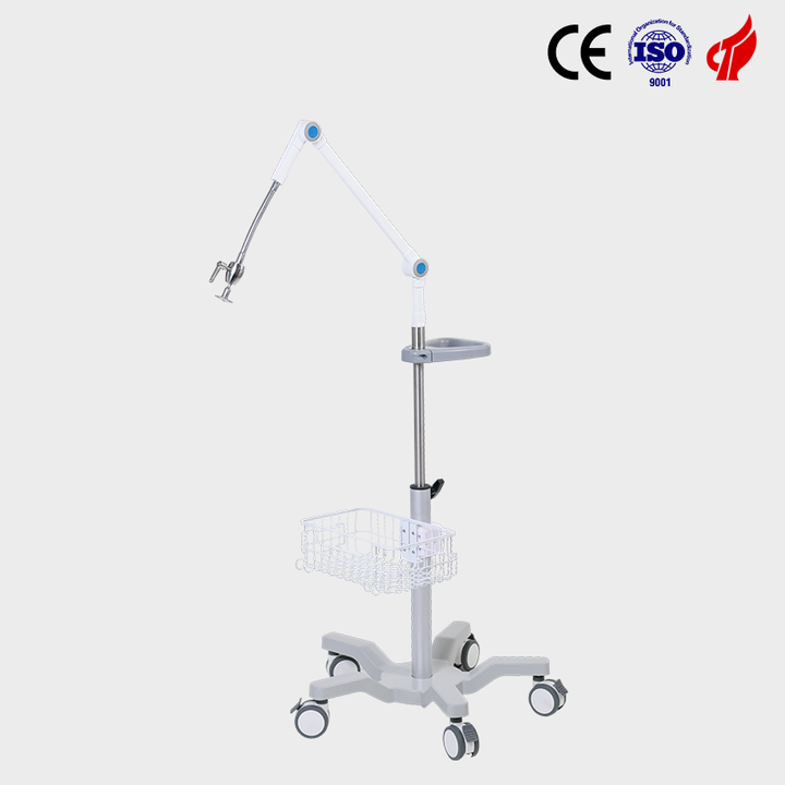 WEIYE Hospital Patient Rolling Stand Height Adjustable Medical Machine ...