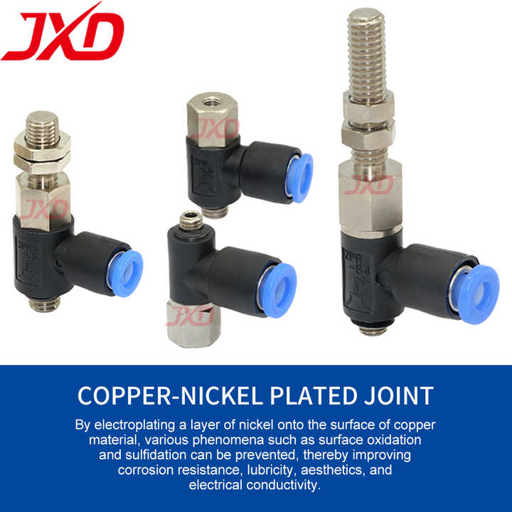 JXD Industrial Pneumatic Quick Connect Fitting for ZPRS Series Side ...