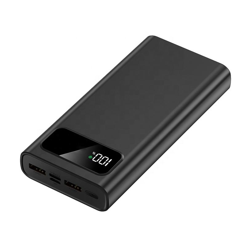 Power Bank 20000mAh Travel-Friendly Double USB & Micro USB Portable ...