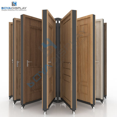 Holder Stable Quality Page-Turning Door Rotating Slider Type Display ...