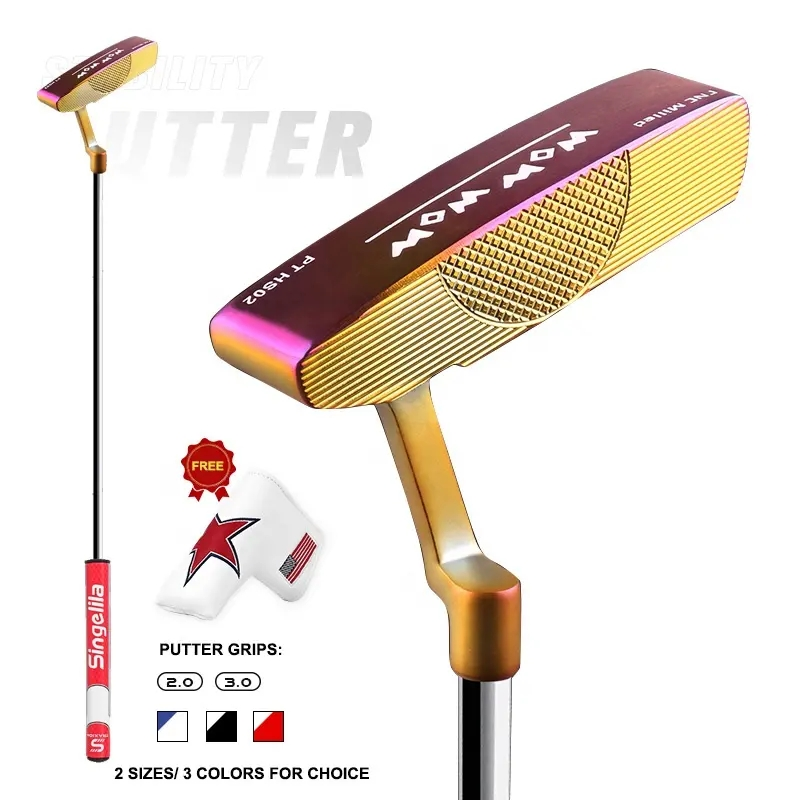 New Design Golf Club Putter OEM CNC Milled Face Golf Putter Heads ...