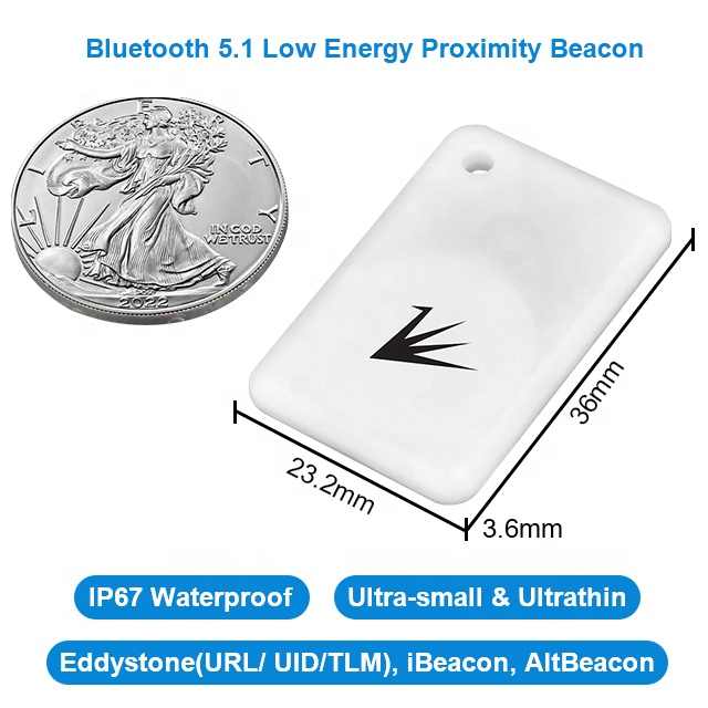 Feasycom New Arrival - Small Size DA14531 Beacon Tracker