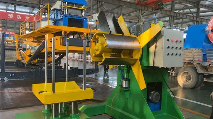 High Speed Heavy Duty Double Head Hydraulic Decoiler Machine (Max.16T ...
