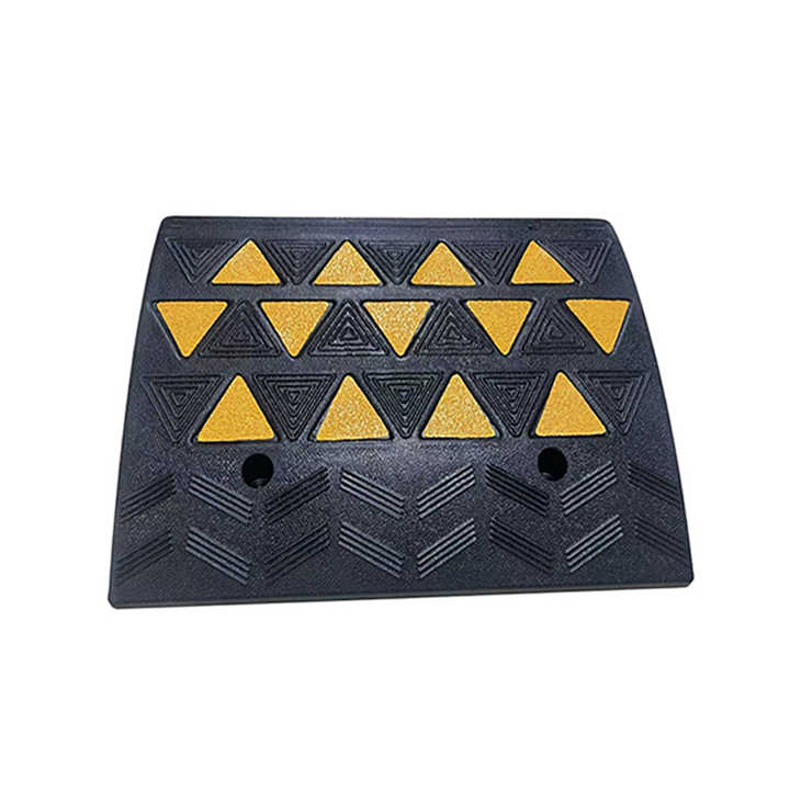 Black Flexible Threshold Wheelchair Ramp for Stairs Custom Cutting ...