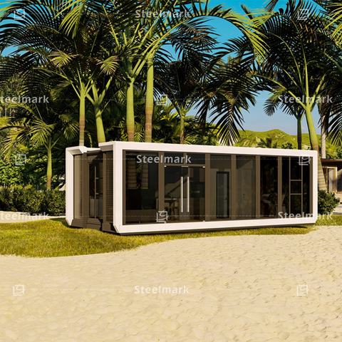 20ft 40ft modular prefab tiny homes container office portable apple ...