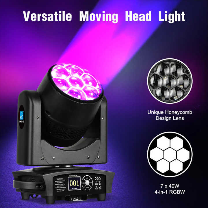 Big Dipper LM0740 - RGBW LED Moving Head Lights for Stage
