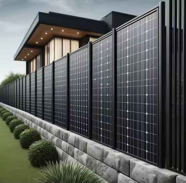 YouYa Custom Solar Electric Fence Pv Solar Mounting System Vertical ...