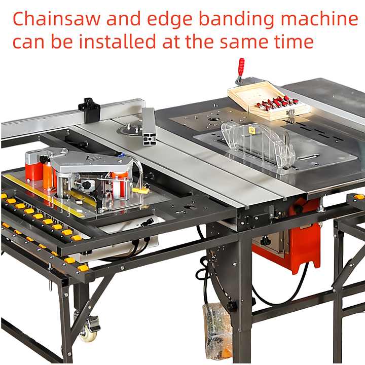 Customized WJ480 Hot Style Folding Table Saw Multifunctional Horizontal ...