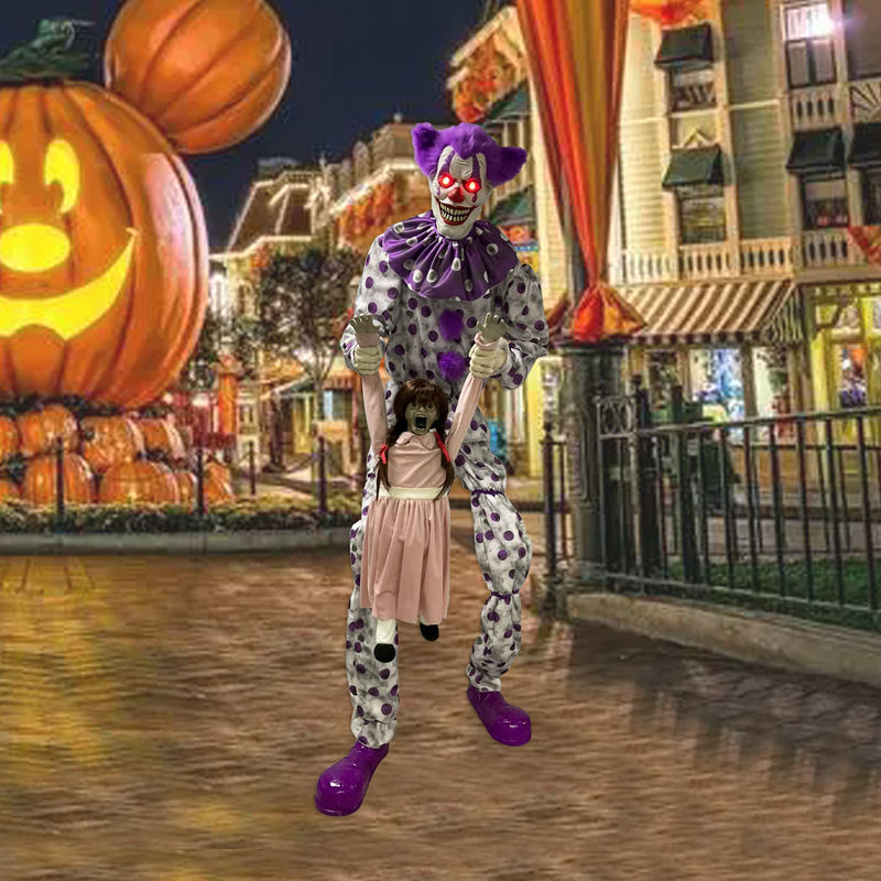 Halloween Animated Props - Life Size Clowns & More