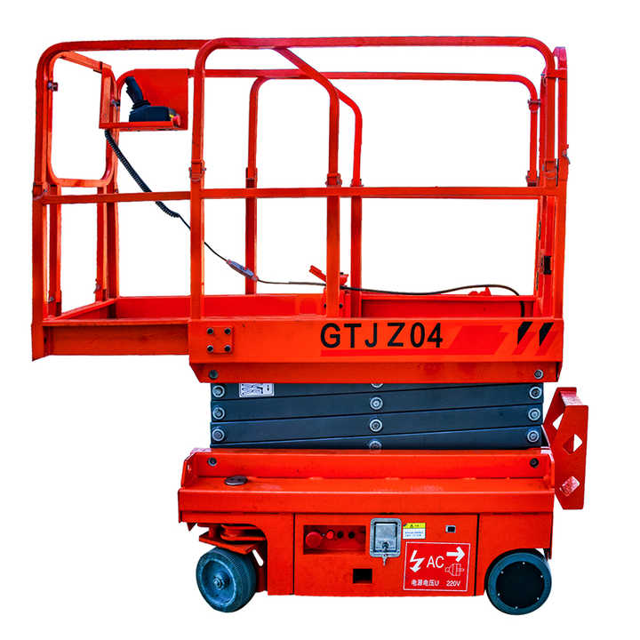 10m Mobile Scissor Lift with Support Customization 10m Scissor Lift ...