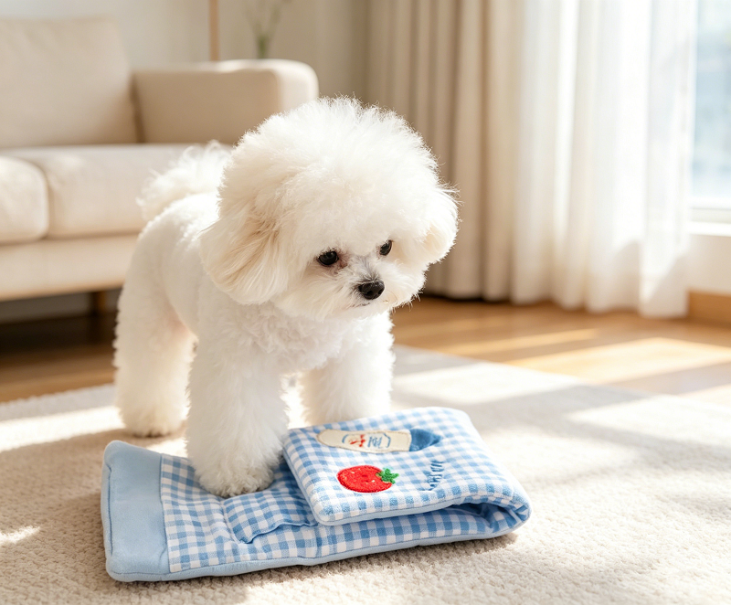 New Dog Plush Toy-Interactive Sound Folding Book Design Wallet Style ...