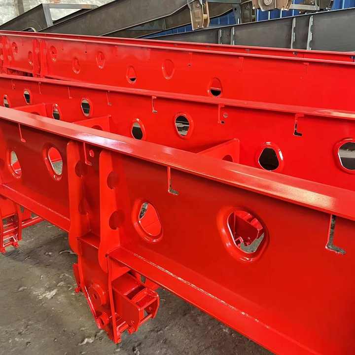 OEM Supply 20ft 40ft SKD CKD Skeleton Flatbed Container Truck Trailer ...