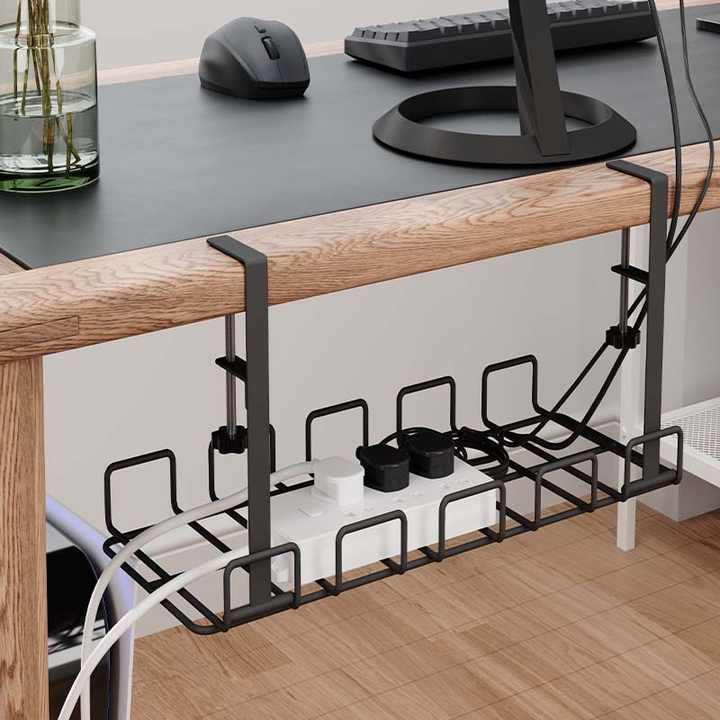 Cable Tray Wire Mesh under desk organizer organizer tray metal cable ...