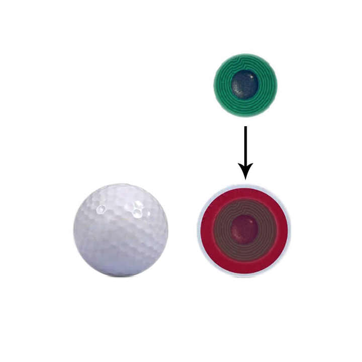 Custom RFID UHF H9 Chip - High Temp & Water Resistant Golf Ball Tracker