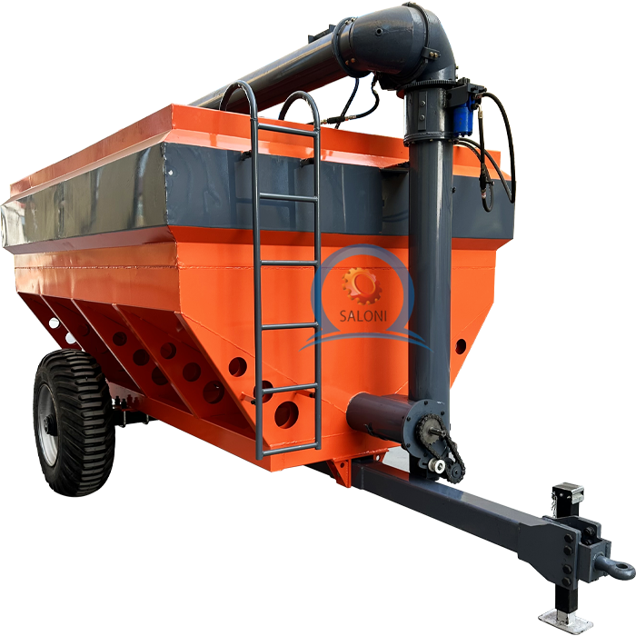 Hot Sale Foldable Chaser Bin Tractor Trailed Grain Cart Fertilizer ...