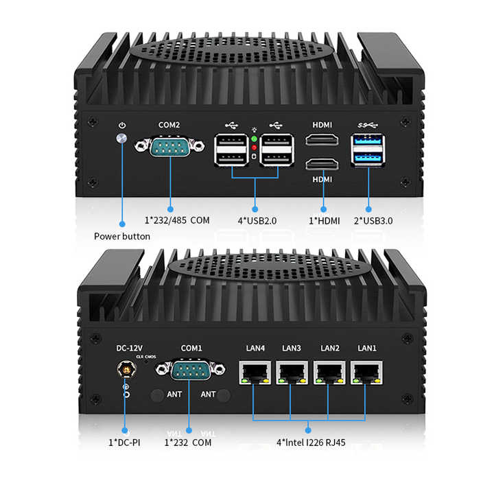 Intel I3 N305 Octa Core Mini Pc With 32gb Ddr5 Ram