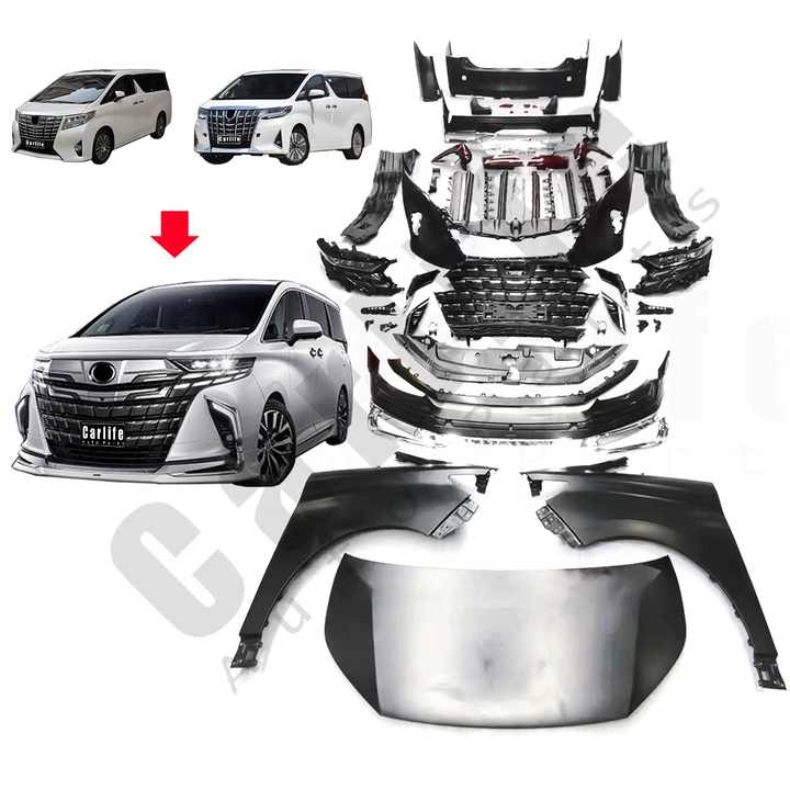 Auto parts for Toyota Alphard 30/35 series facelift to 40 series 2024 ...